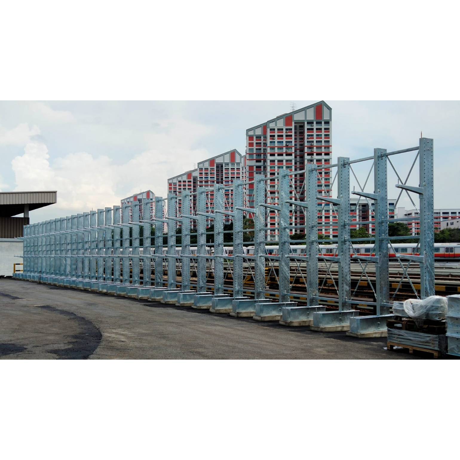 Outdoor Cantilever Racking System - High-Quality Racking & Shelving ...