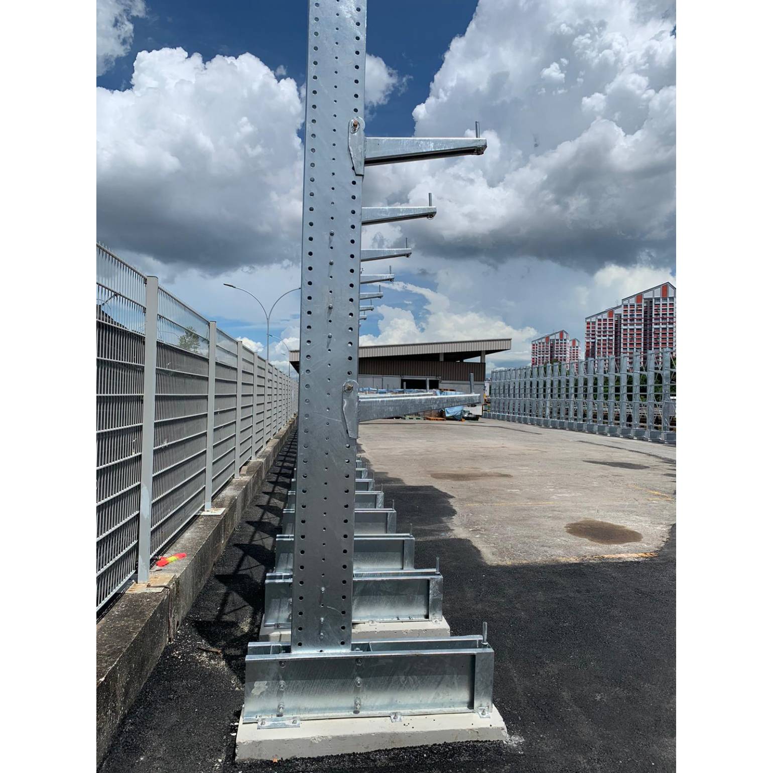 Outdoor Cantilever Racking System - High-Quality Racking & Shelving ...